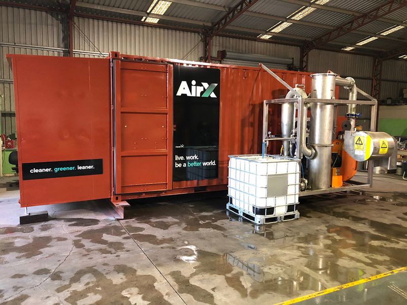 Heavy duty Air Filter Cleaning Technology | AirX by Maven Greentech