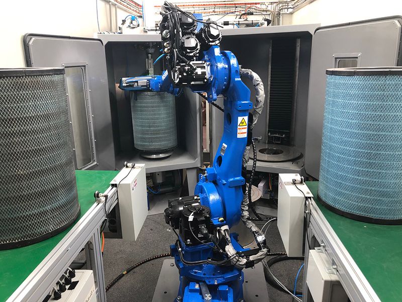 Heavy duty Air Filter Cleaning Technology | AirX by Maven Greentech