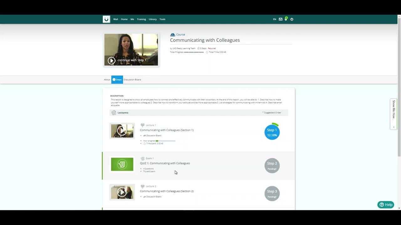 Kronos/UKG Ready Learning LMS Tool: Maximize Training & Reinvent Training