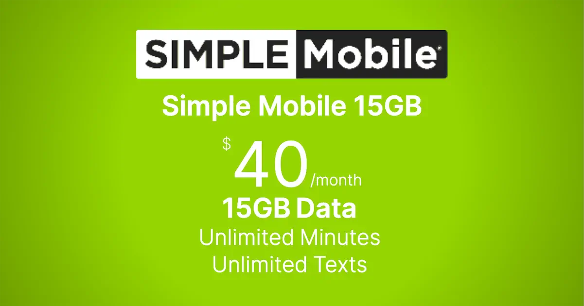 Is Simple Mobile 15GB Worth It for 1 Line?