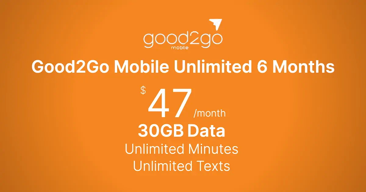 Is Good2Go Mobile Unlimited 6 Months Worth It for 1 Line?
