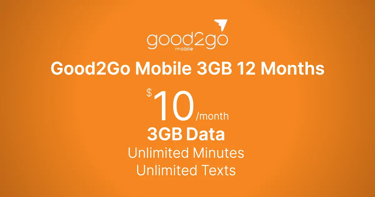 Is Good2Go Mobile 3GB 12 Months Worth It for 1 Line?