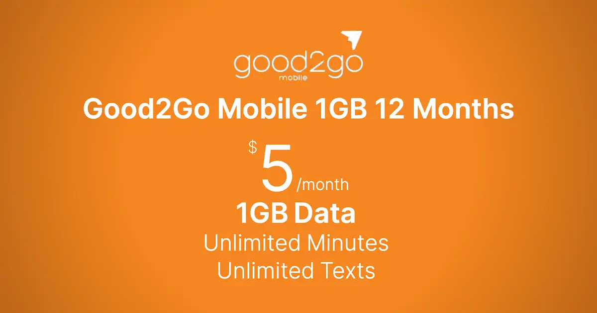 Is Good2Go Mobile 1GB 12 Months Worth It for 1 Line?