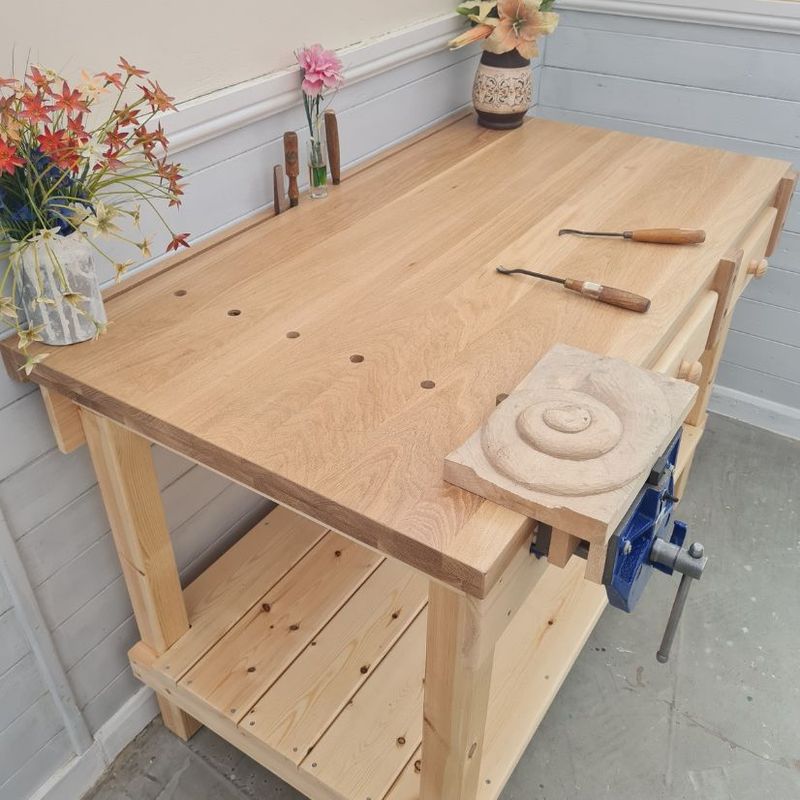 Wooden Workbenches & Woodworking Benches | NB Rhodes