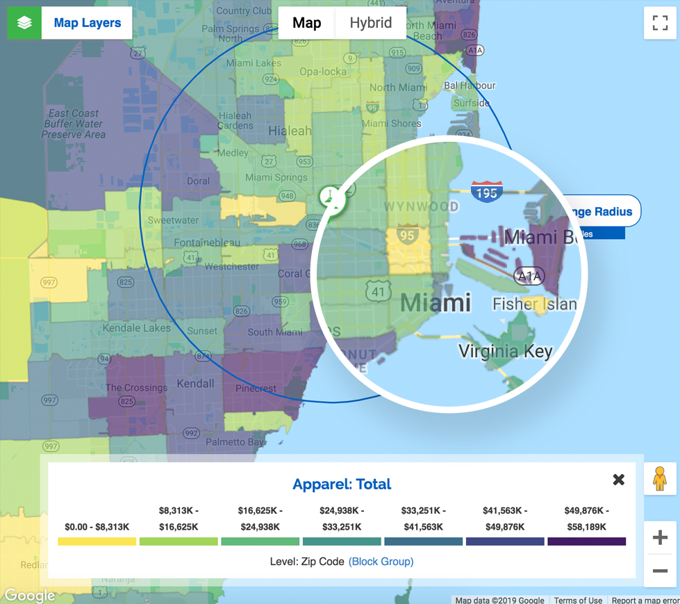 ZoomProspector: Thematic heat maps simplify complex data