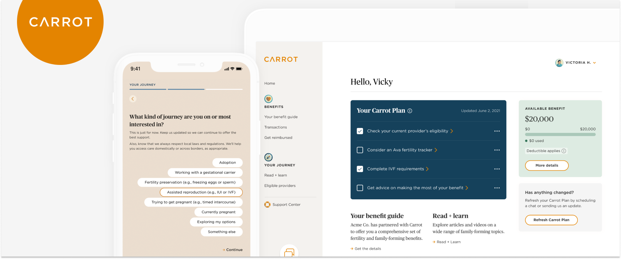 Carrot Fertility | Healthcare Revolution® Sponsor