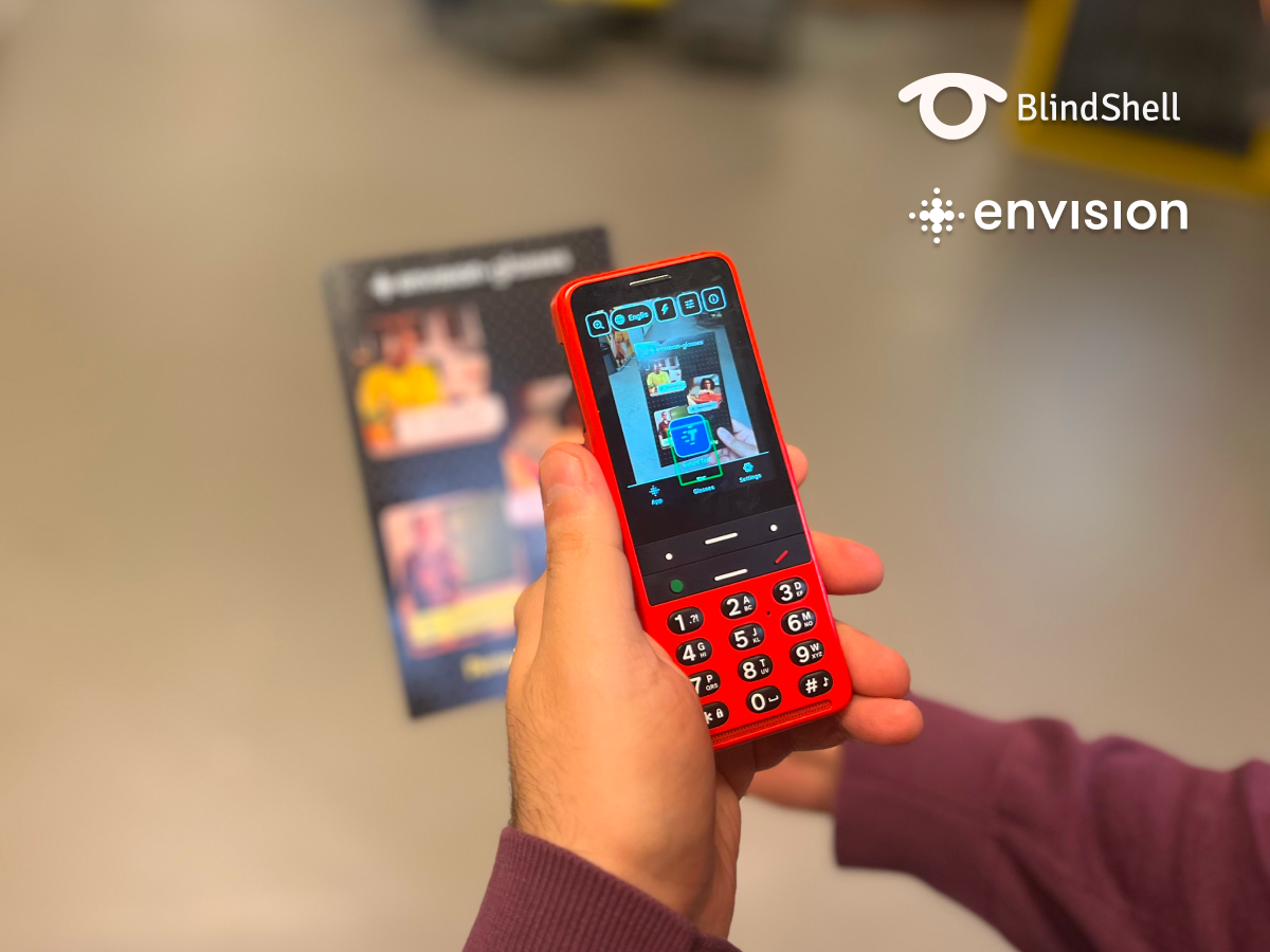 The Free Envision App Launches on Blindshell