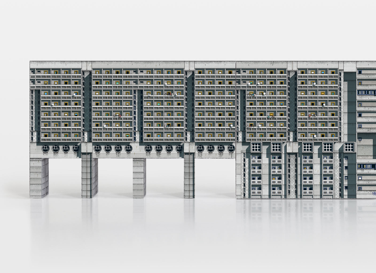 Brutalia : Build Your Own Brutalist Italy - by Zupagrafika