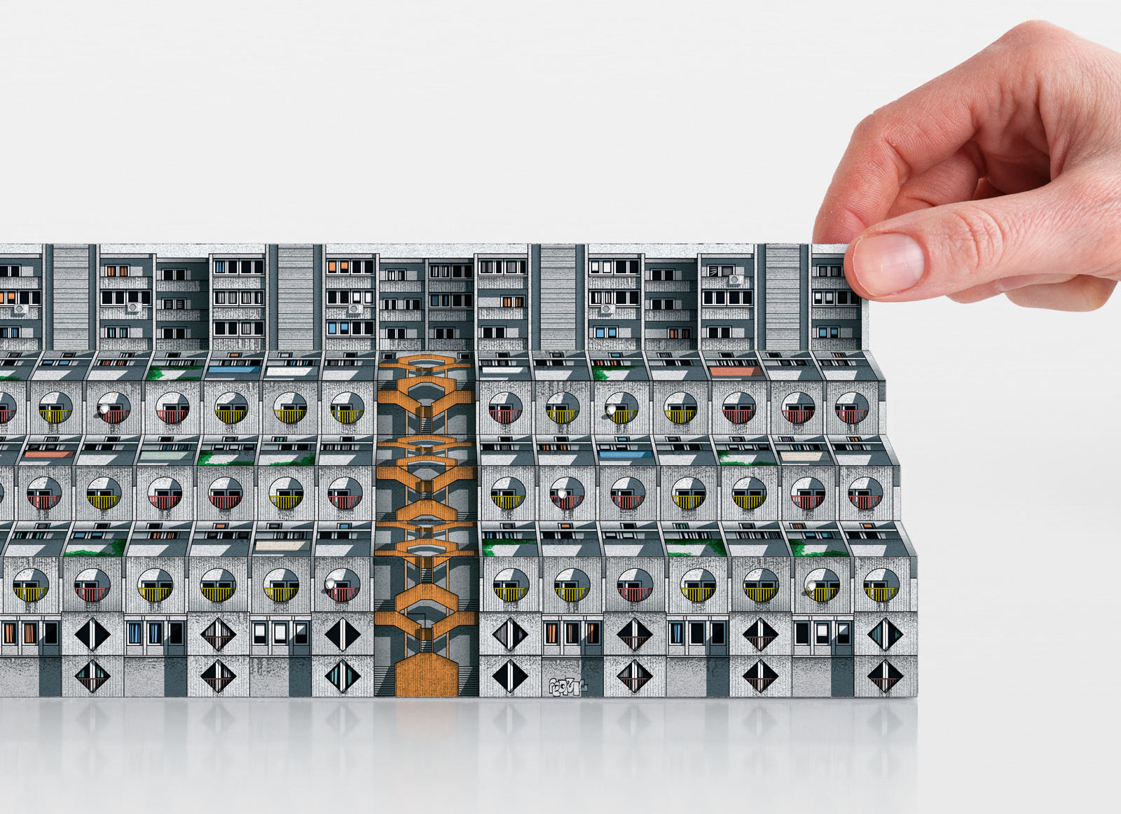 Brutalia : Build Your Own Brutalist Italy - by Zupagrafika