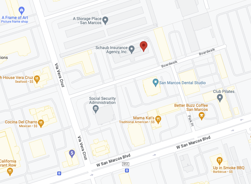 Schaub Insurance Agency - Contact Us