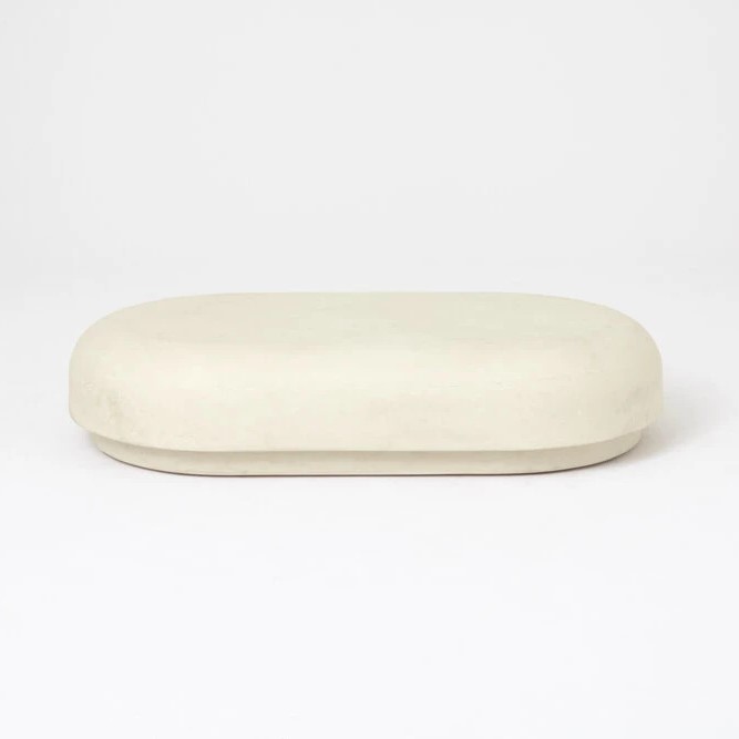 Roly-Poly Low Table Cream | Faye Toogood | Habachy Designs