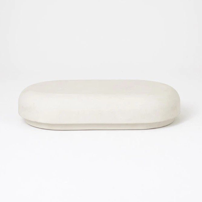 Roly-Poly Low Table Chalk | Faye Toogood | Habachy Designs