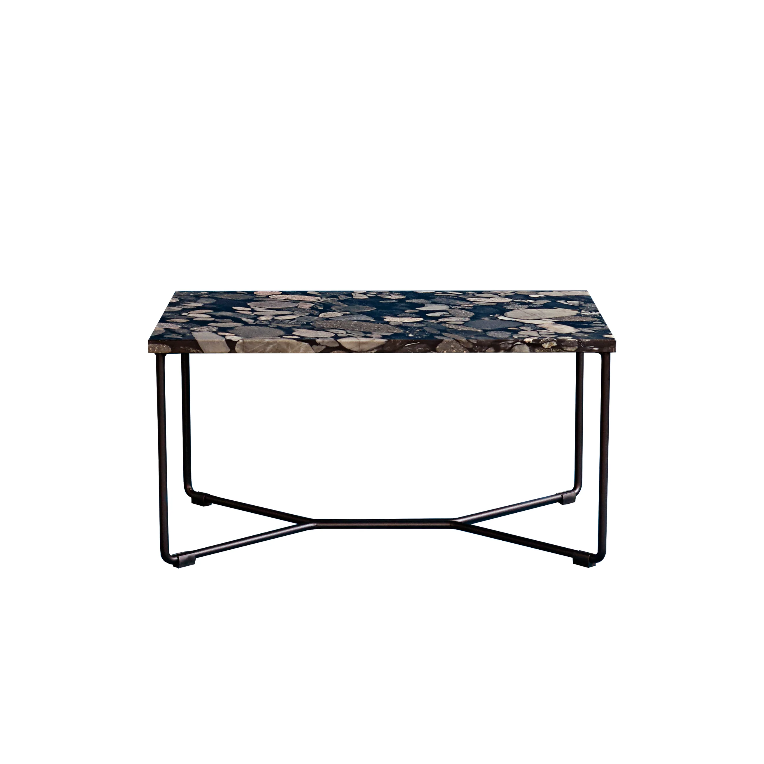 Poi Single Marble Side Table | Victor Foxtrot | Habachy Designs