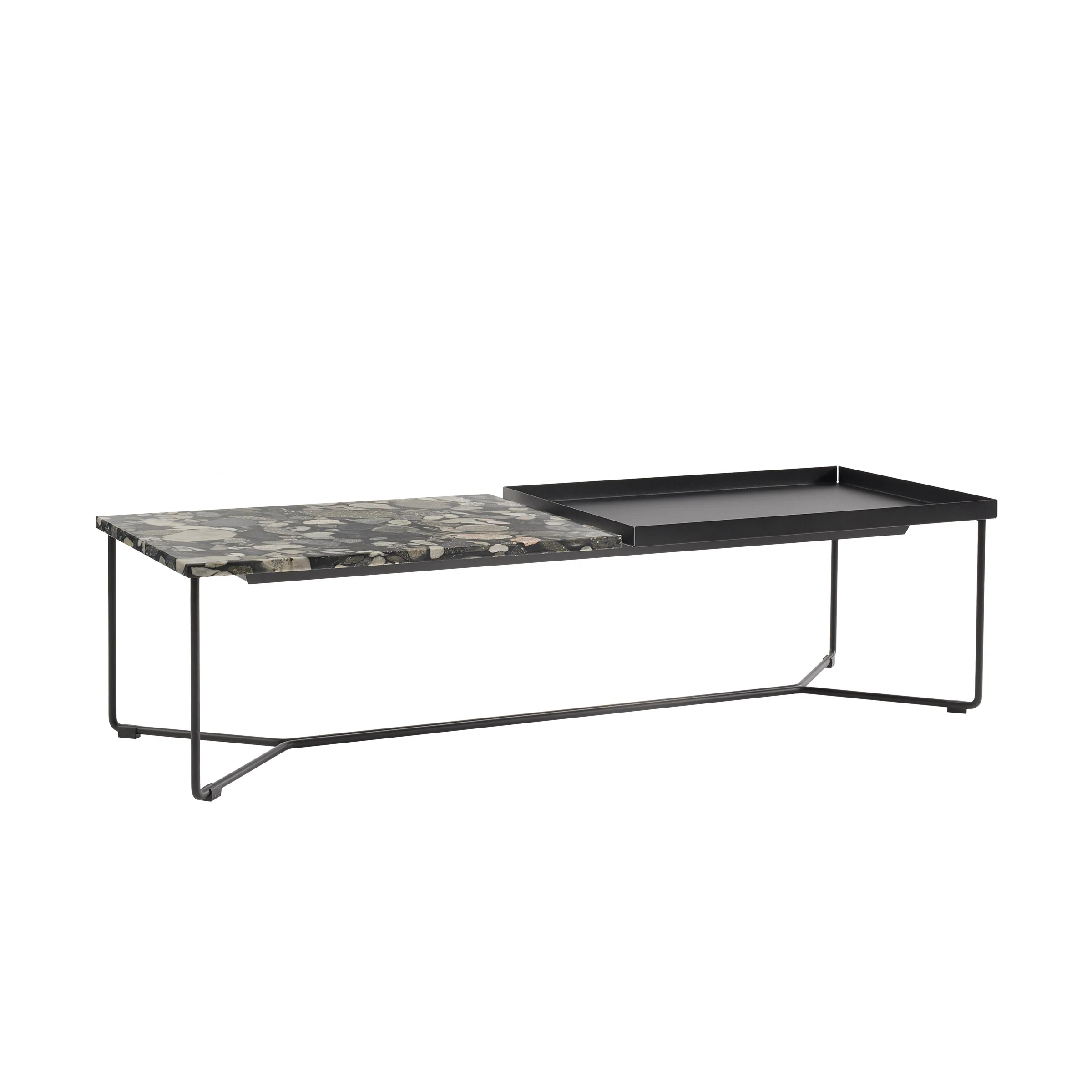 Poi Double Marble Coffee Table | Victor Foxtrot | Habachy Designs