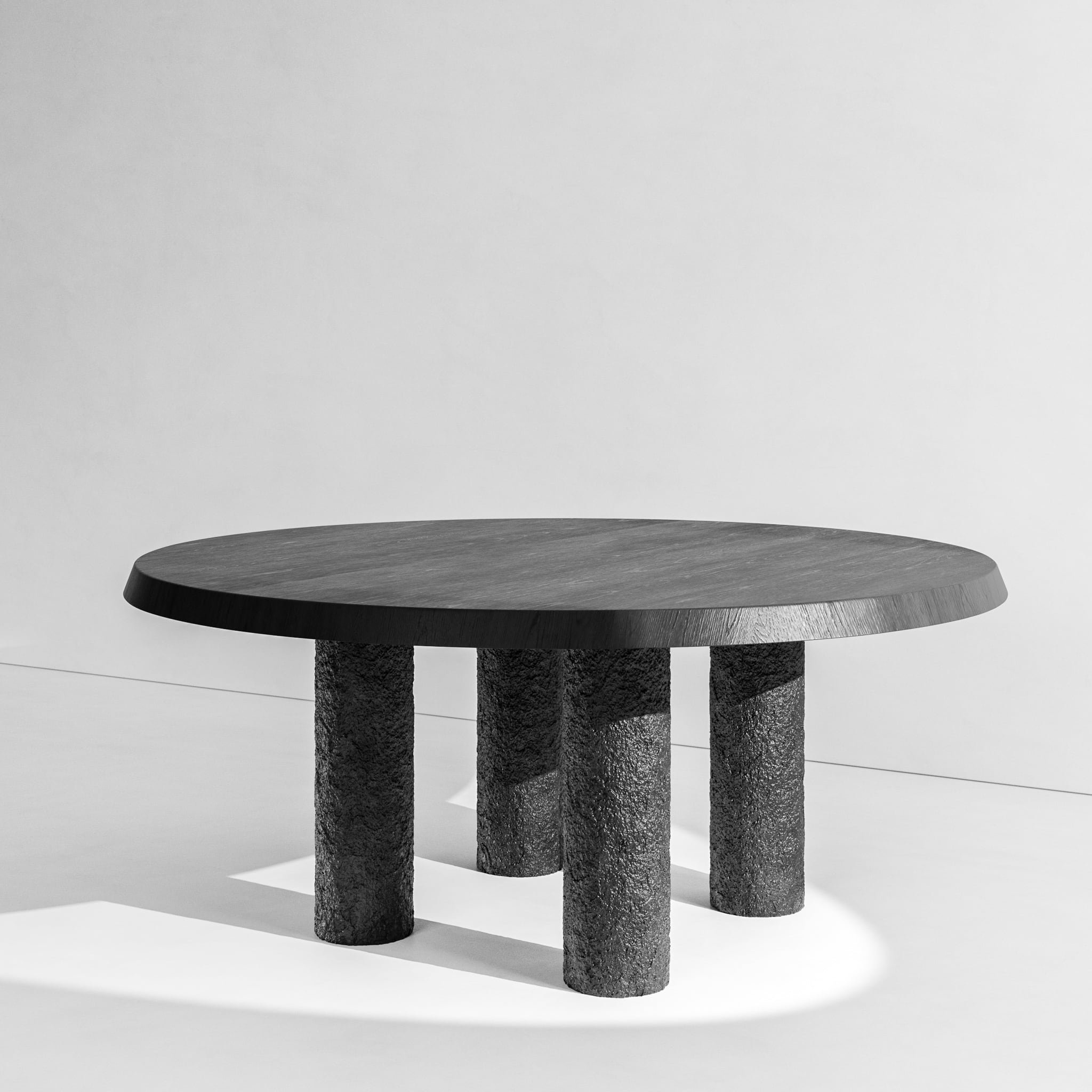 Etna Dining Table Round | Aguirre Design | Habachy Designs