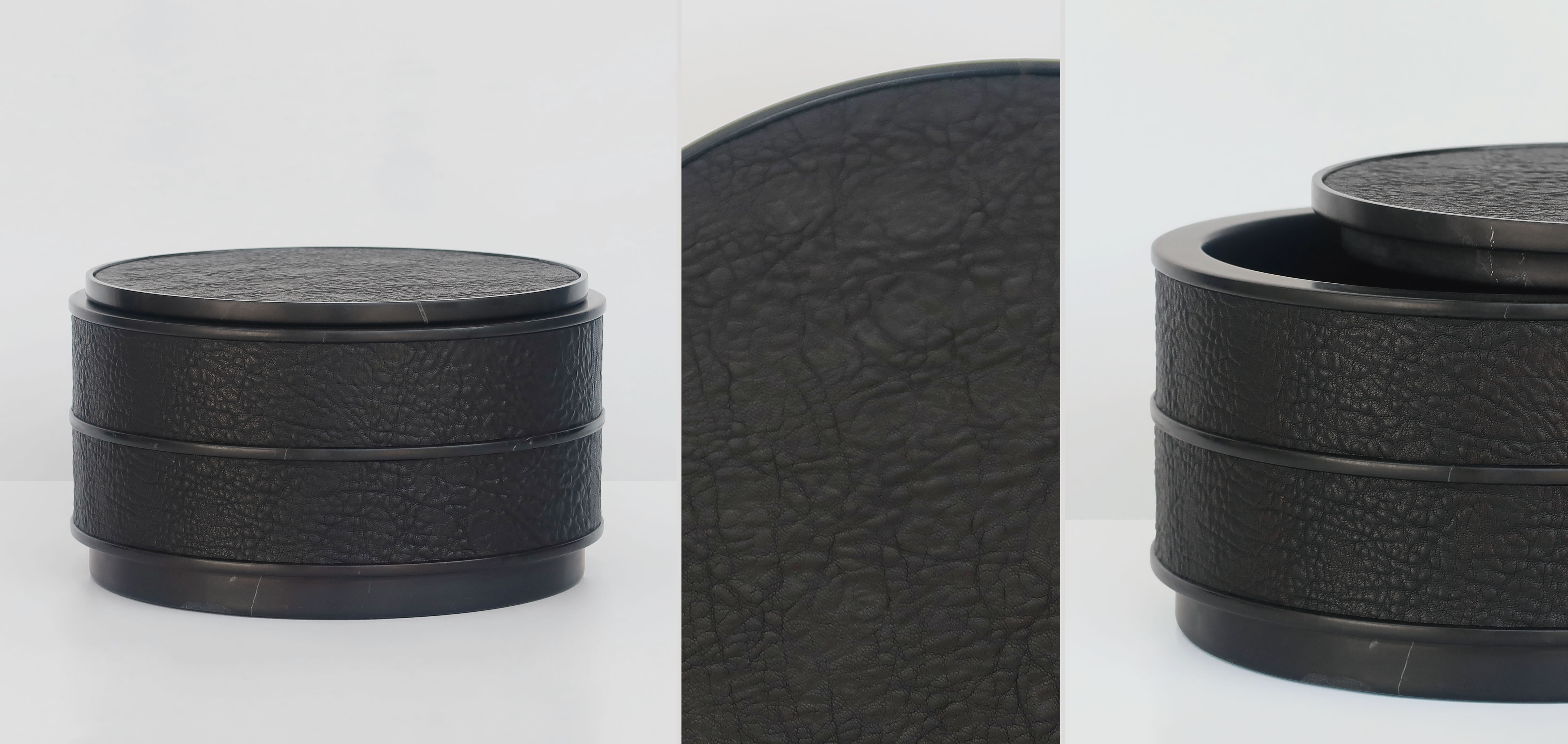 Flat Round Box With Lid | Gilles Caffier | Habachy Designs