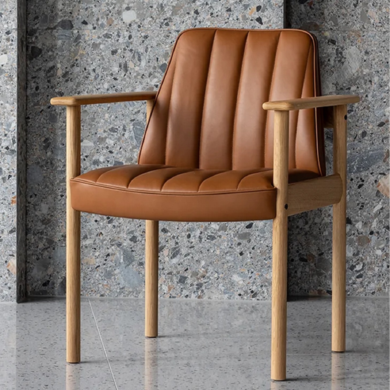 Ry Dining Chair with Arms | Eikund | Habachy Designs
