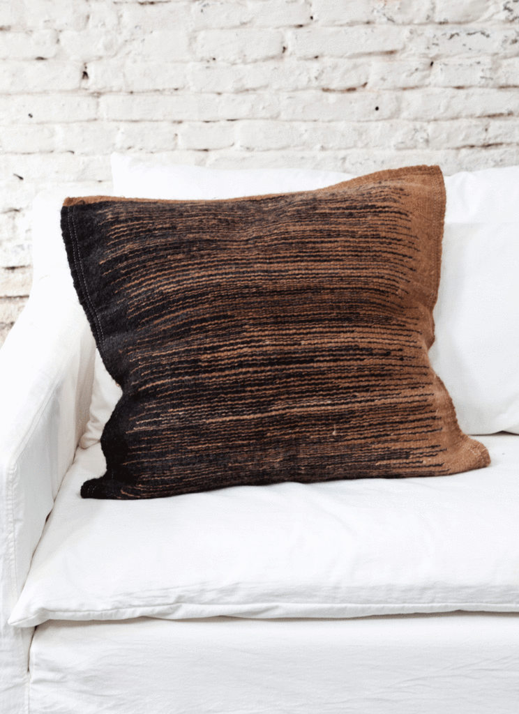 Tango Pillow - Chocolate | | Habachy Designs