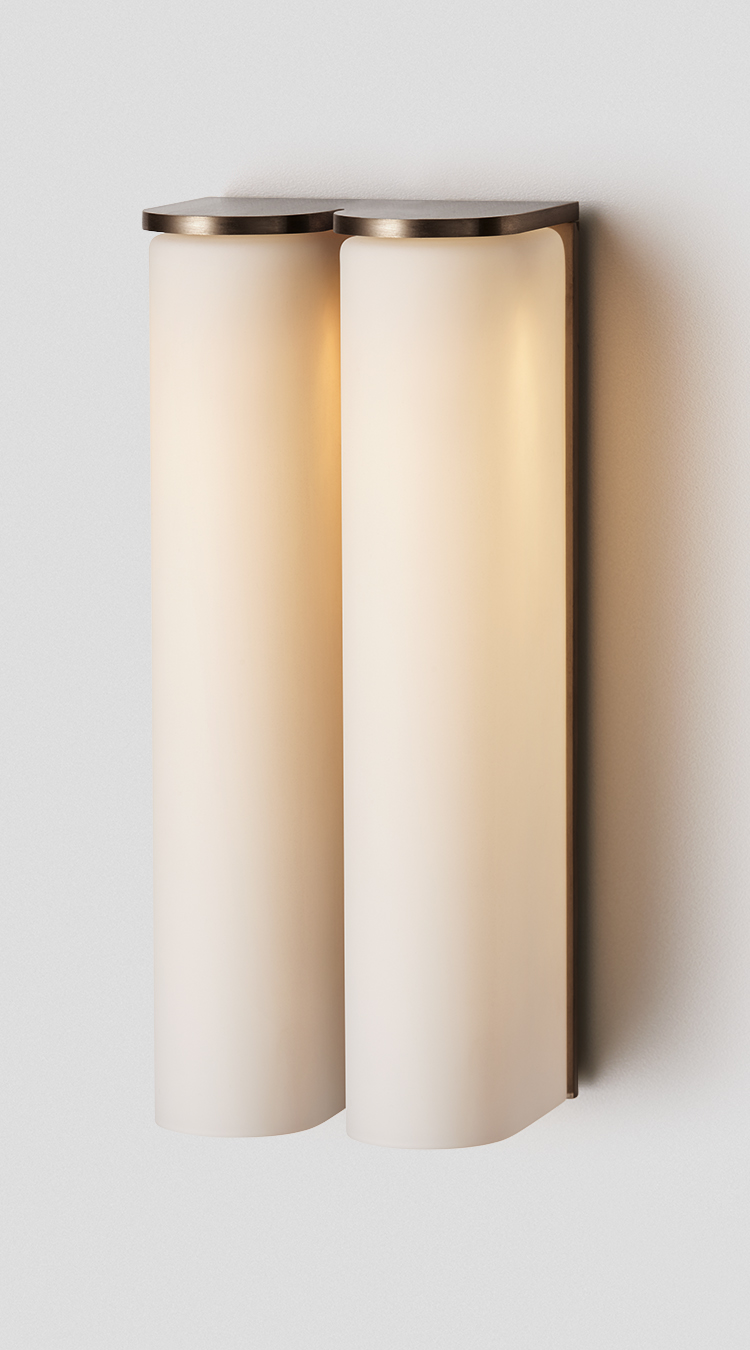SLIM SIDE X SIDE WALL SCONCE | Articolo Studios | Habachy Designs