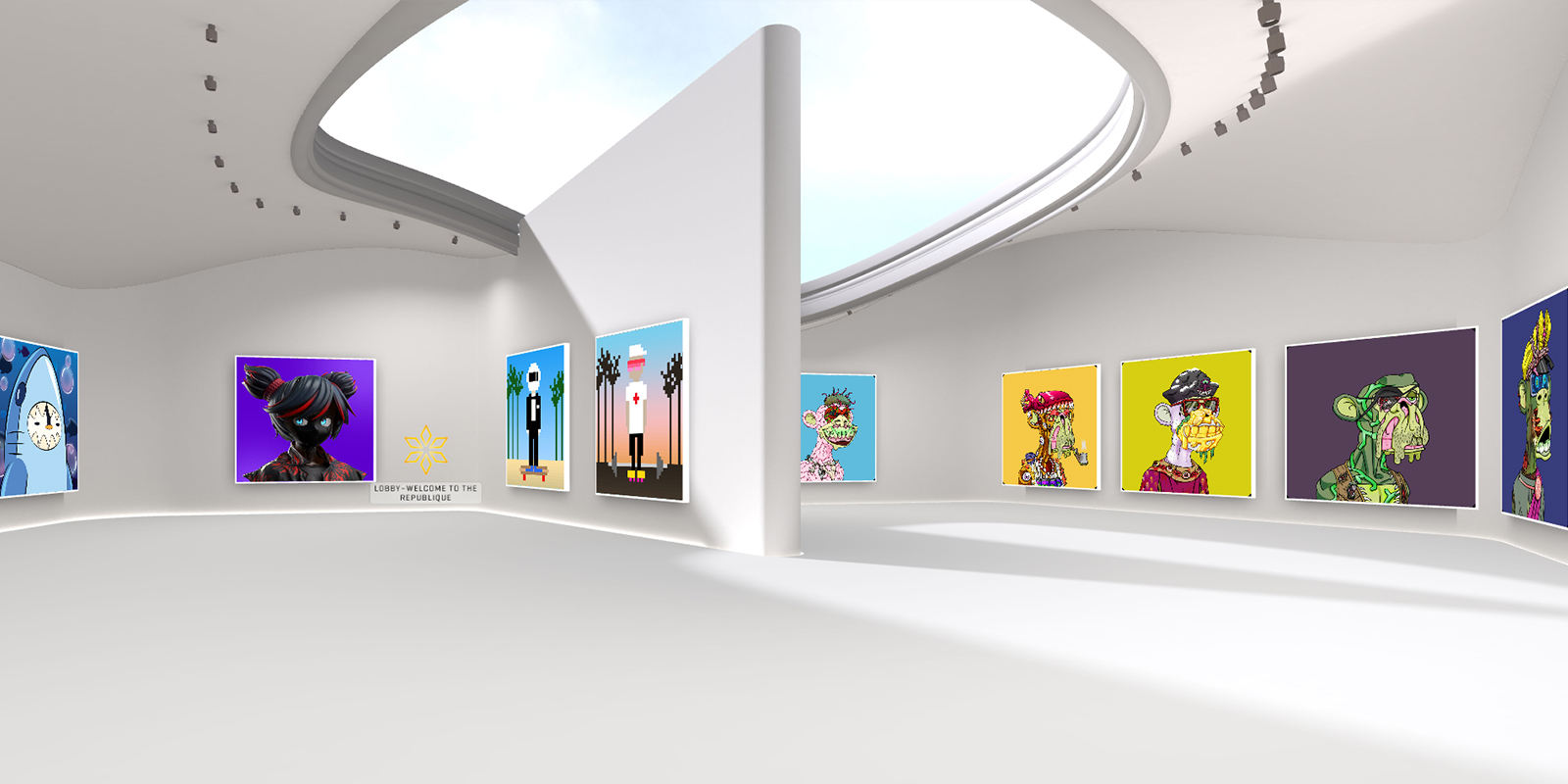 Ikonospace project - Republique NFT museum