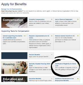 How to Apply for a Certificate of Eligibility on Ebenefits by Mary Carlson