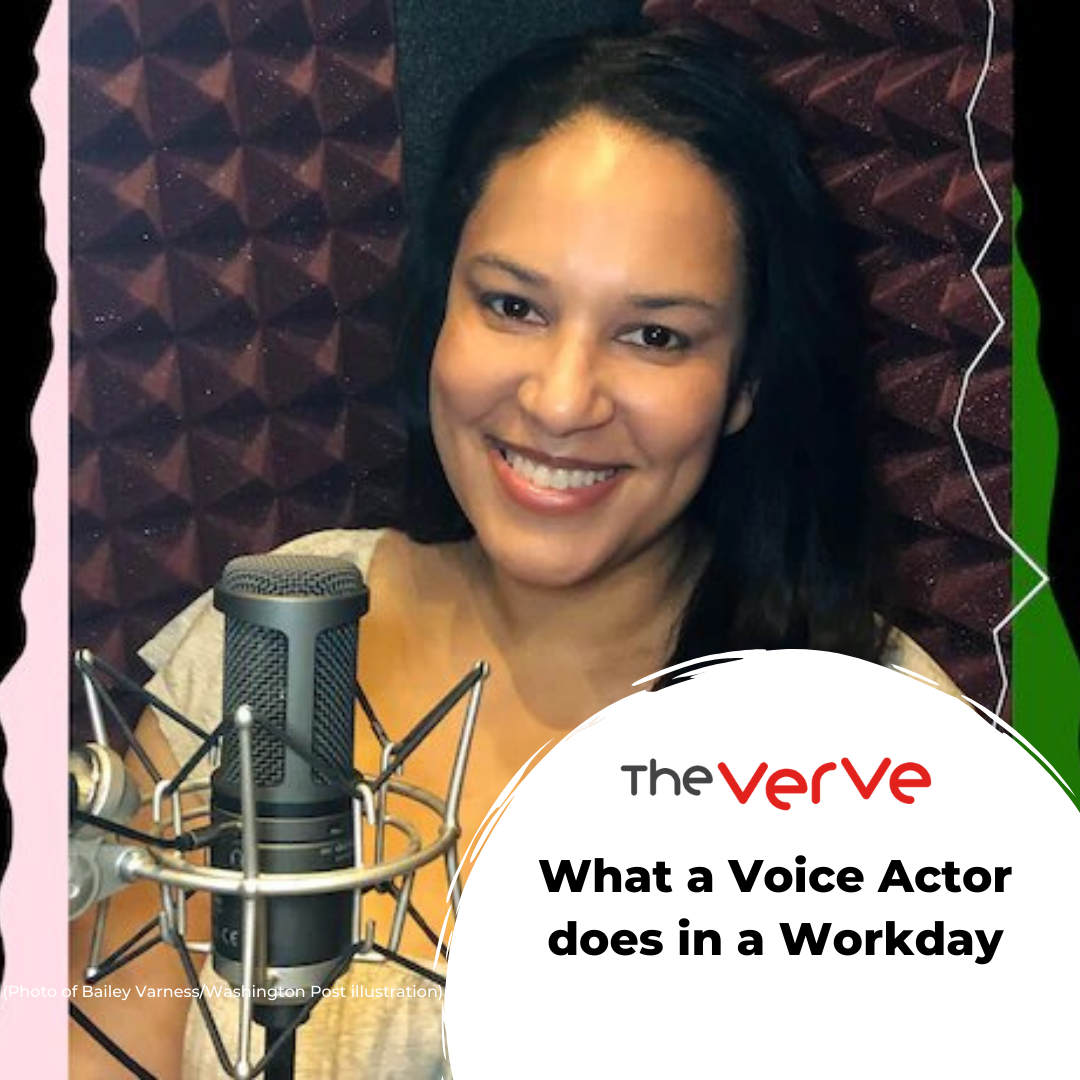 What a Voice Actor does in a Workday