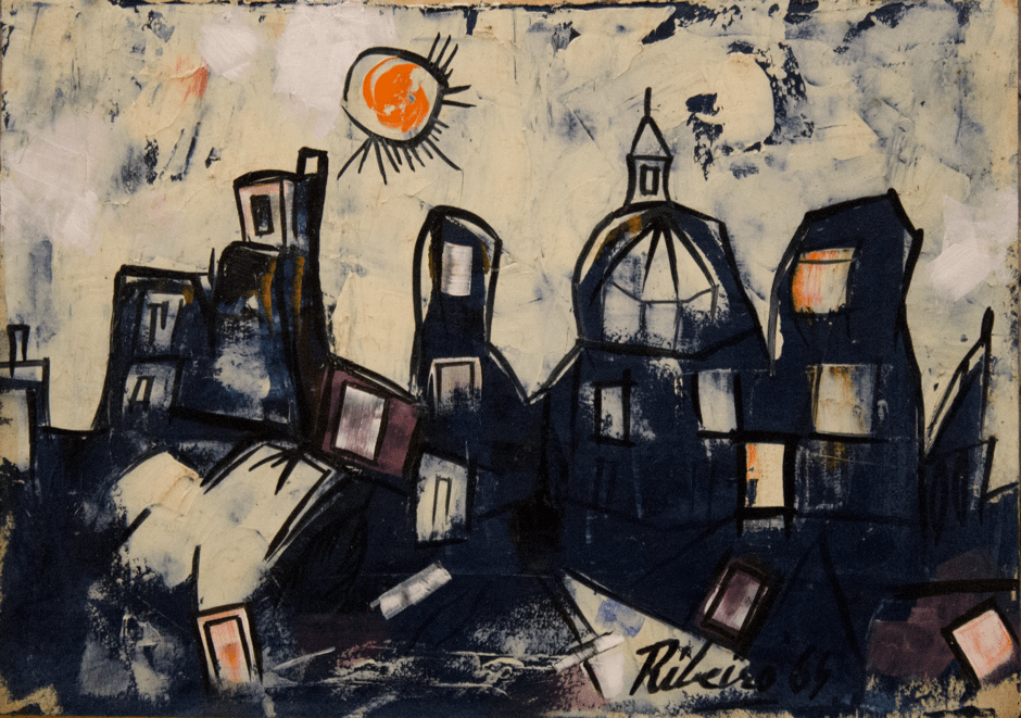 News | Burgh House wins Art Fund support for 1964 townscape by Ribeiro ...