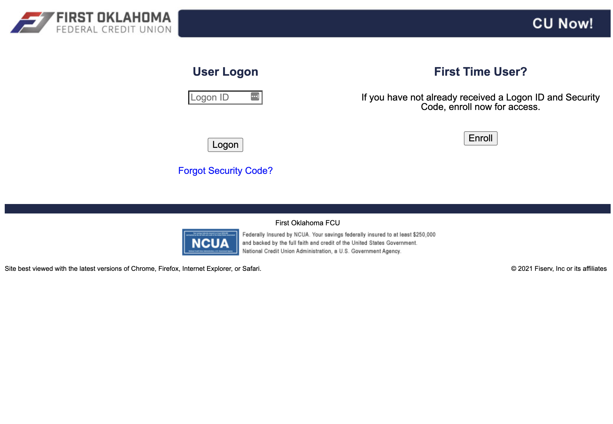 First Oklahoma FCU Online Banking is Changing | Secure your Account Now
