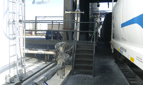Wye Line Diverter Handling Kaolin Clay Powder | Vortex