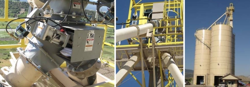 Aggregate Diverters Handling Industrial Sand | Vortex