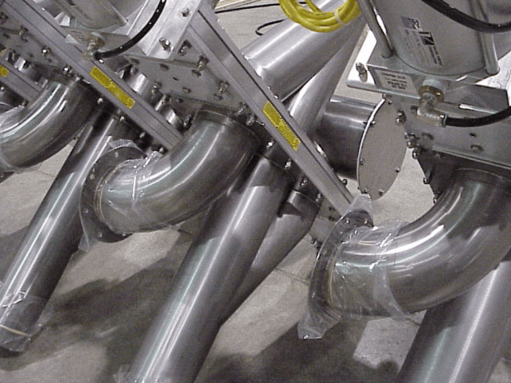 Fill Pass Diverter Handling Coffee Beans | Vortex