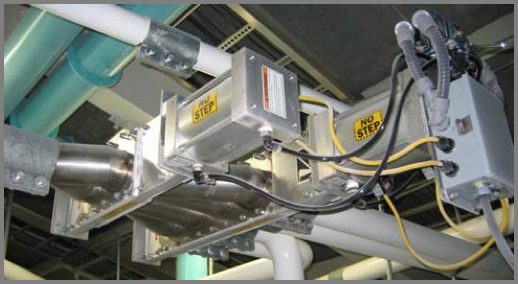Roller Gate & Wye Line Diverter Handling Wheat Flour | Vortex