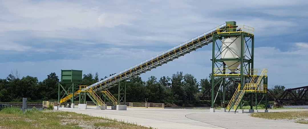 Vortex Loading Spout Handling Fertilizer | Vortex