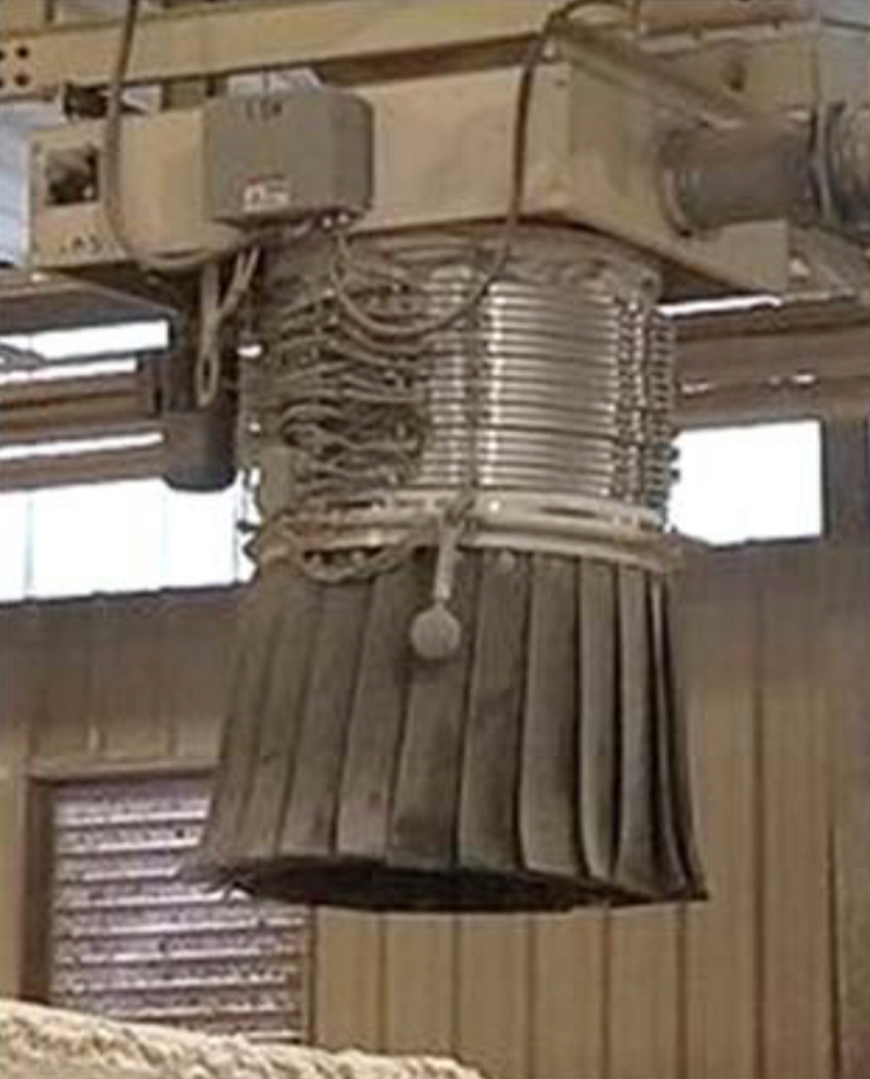 Vortex Telescoping Loading Spouts Handling Individual Feed Ingredients ...