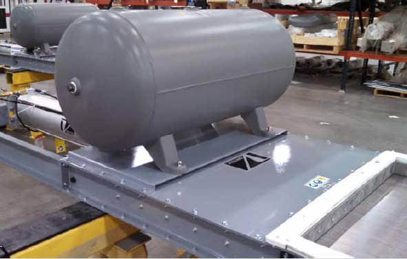 TSG Slide Gate with Fail Safe Tank | Vortex