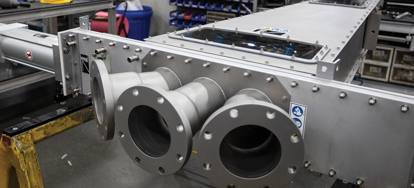 Three-Way Flex Tube Diverter to Handle Green Coffee Beans | Vortex