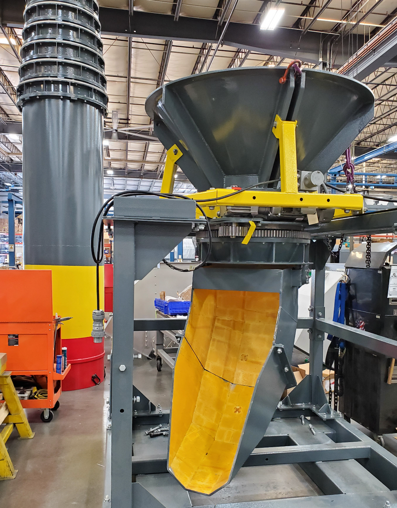 Vortex Ship Loading Spout featuring Trimming Spoon | Vortex