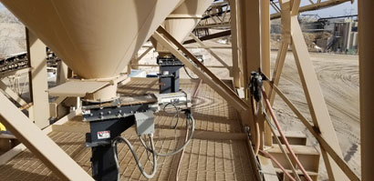 Aggregate Gates Handling Construction Sand | Vortex