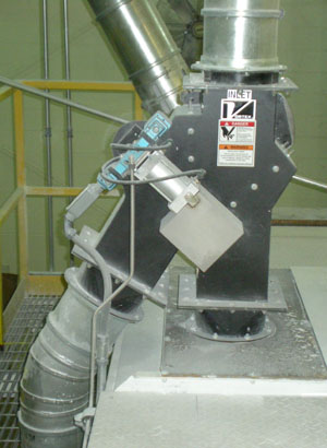 Seal Tite Diverter Handling Metallic Powders | Vortex