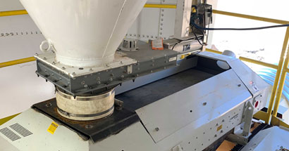 Titan Slide Gate Assists at Gold Mine Handling Pebble Lime | Vortex