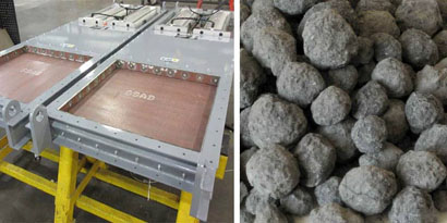 Titan Slide Gate Handling Clinker | Vortex