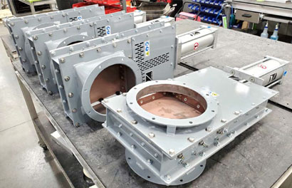 Titan Slide Gate to Handle Cement-Based Mortar Mix | Vortex