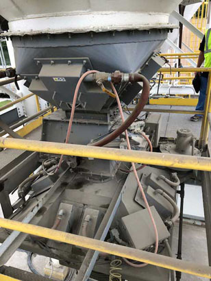 Vortex Loading Spout, Filtration System and Aero Bin-Bottom Assist Cement Terminal | Vortex