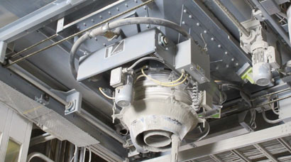 Vortex Loading Spout Handling Cement Powder | Vortex