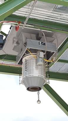 Vortex Loading Spout Handling Fertilizer | Vortex