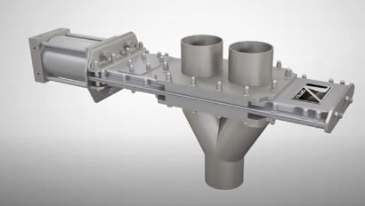 Wye Line Pneumatic Diverter Valve | Vortex
