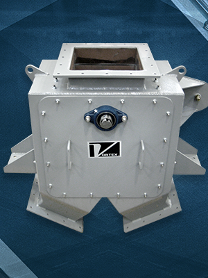 Vortex Designs Diverter Chute for Abrasive Materials | Vortex