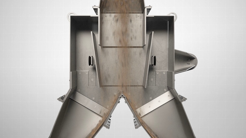 Pivoting Chute Diverter | Vortex