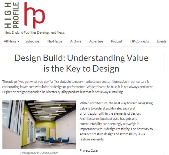 Insight | Design Build: Understanding Value is the Key to Design ...