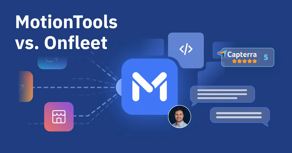 MotionTools vs Onfleet